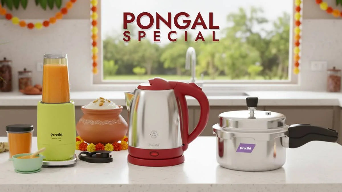 Easy Pongal Recipes Made Faster with Preethi Appliances