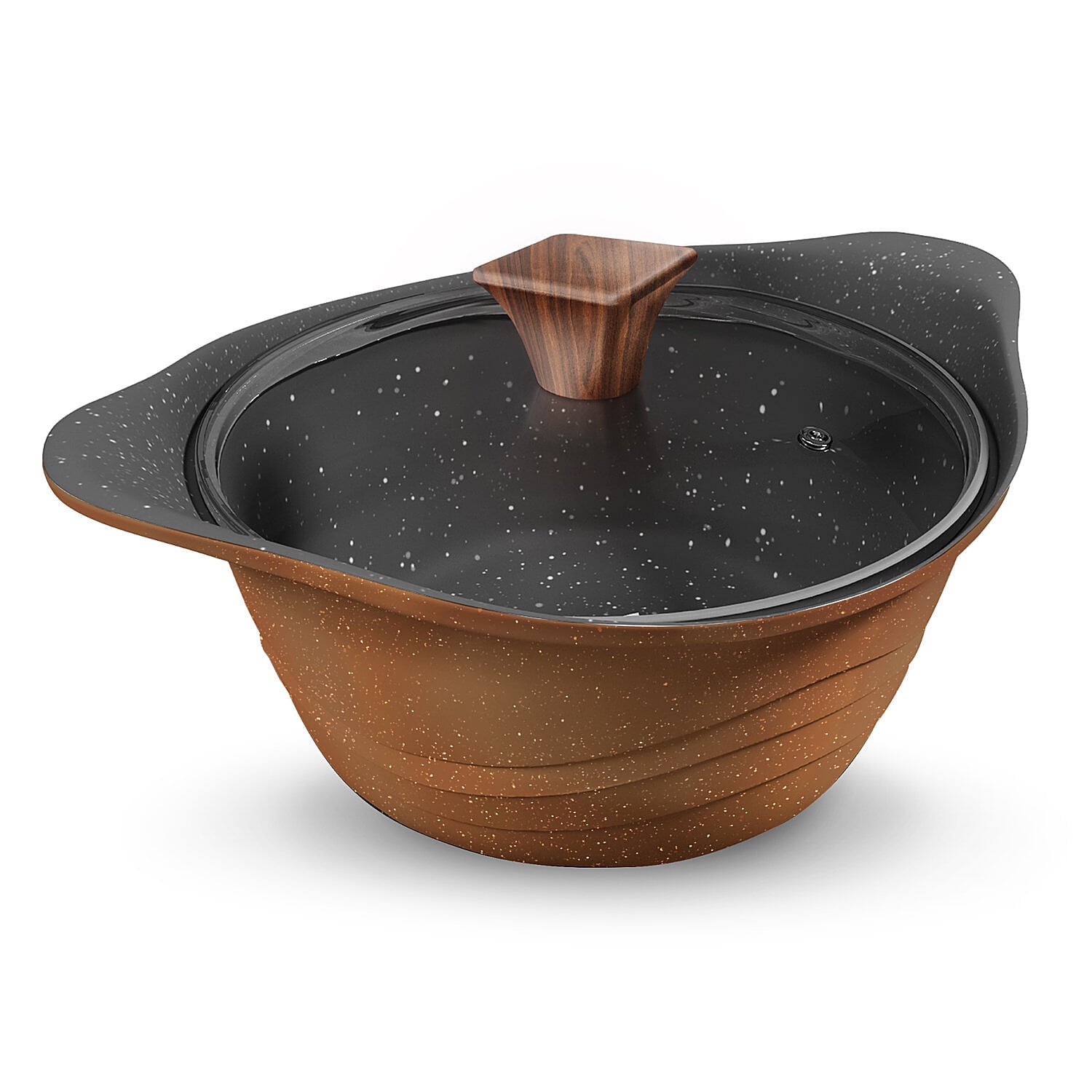 Buy Preethi Artistic Collection Die Cast Non Stick Kadai, 24 cm ,With ...